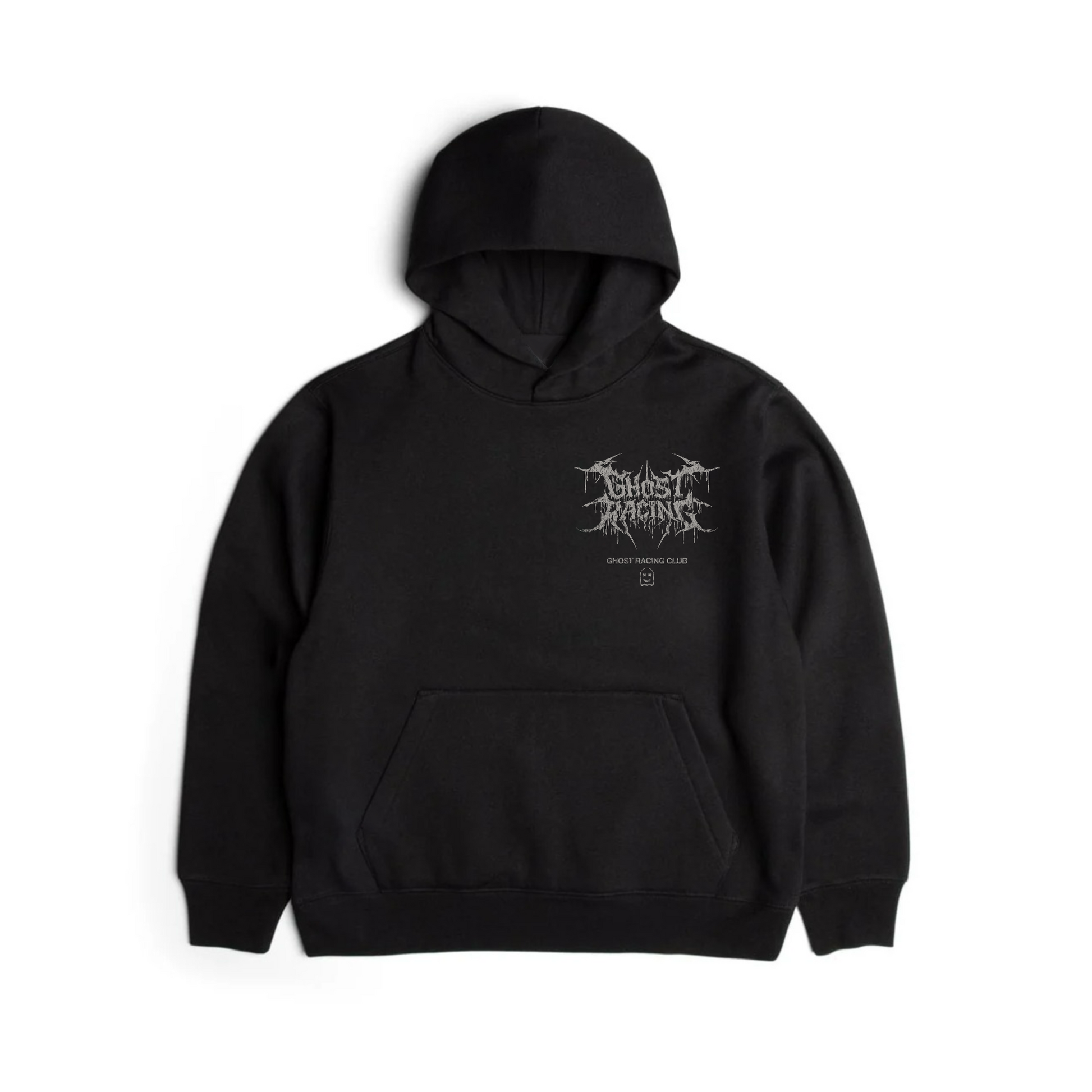 HEAVY WEIGHT REFLECTIVE SIGIL HOODIE - Black – Ghost Racing